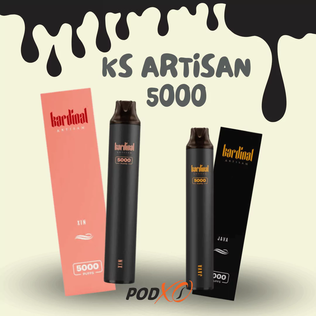 Kardinal Artisan 5000 ยอดเยี่ยมนวัตกรรมบุหรี่ไฟฟ้ามาแรง - PodXO